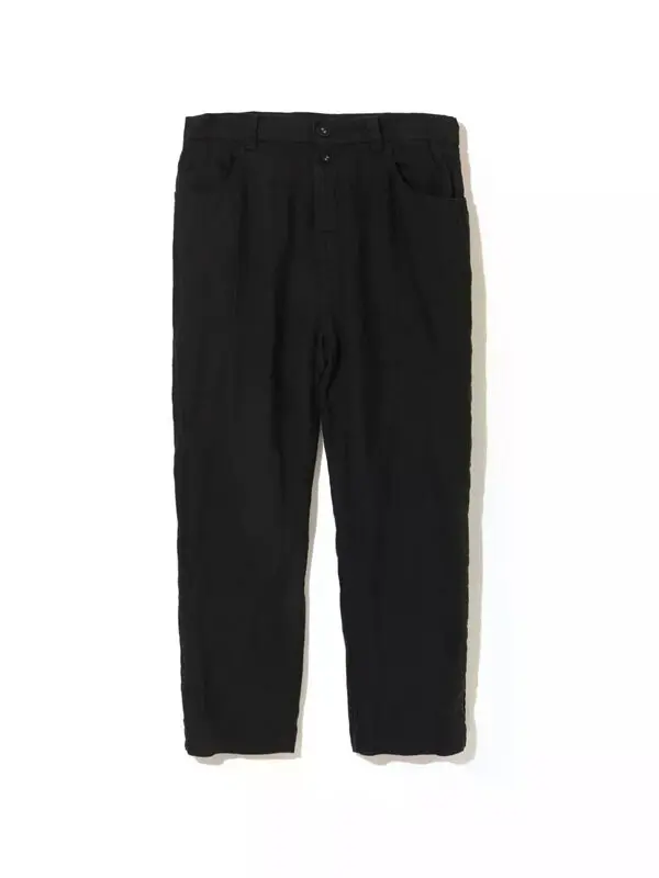 UNDERCOVERISM Regular Linen Trousers - Black