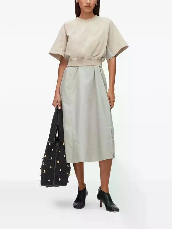 3.1 Phillip Lim Short-sleeves Midi Dress - Neutrals