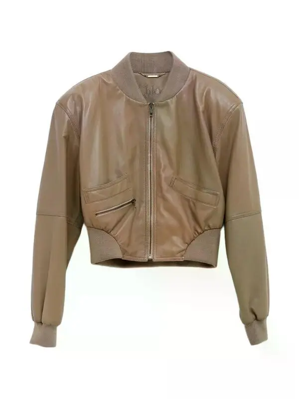 Chloé Zip Leather Jacket