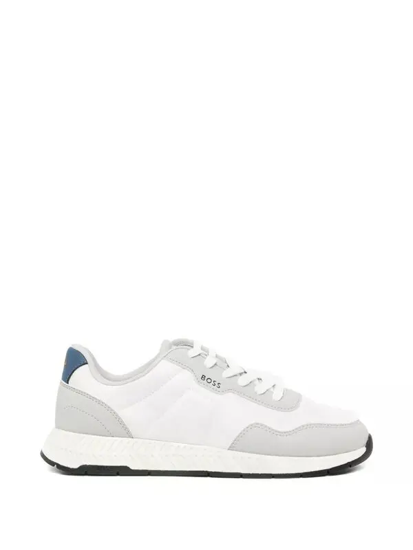 BOSS Logo-deed Sneakers - White