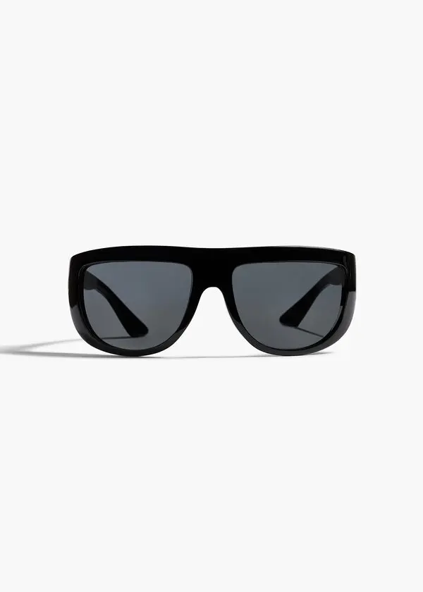 Khaite X Oliver Peoples 1974c Sunglasses - Black / Grey