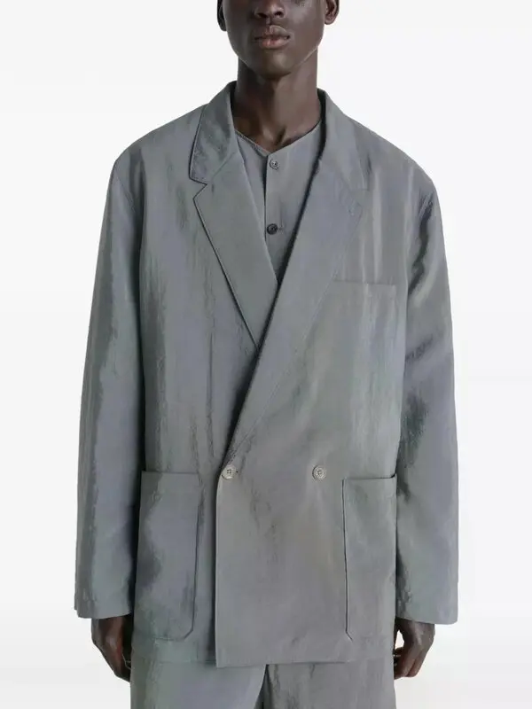 LEMAIRE Double-breasted Pocket Blazer