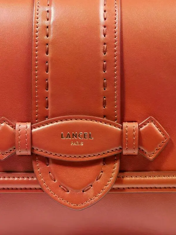 LANCEL Sienna Stitched Flap Crossbody Bag