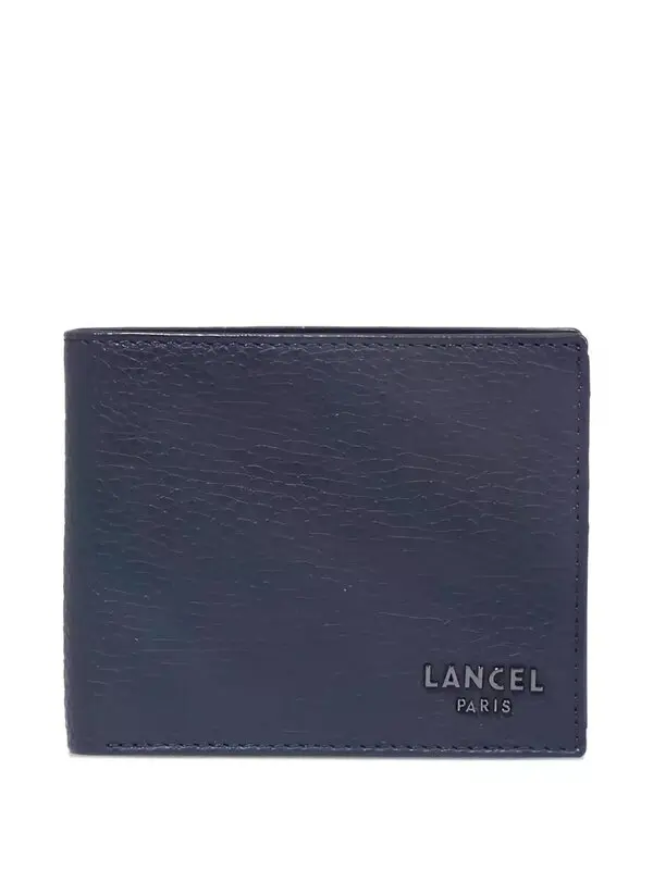 LANCEL Textured Wallet - Blue