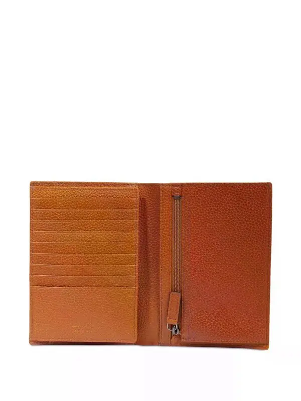 LANCEL Driver 9cc Zip-detail Leather Wallet