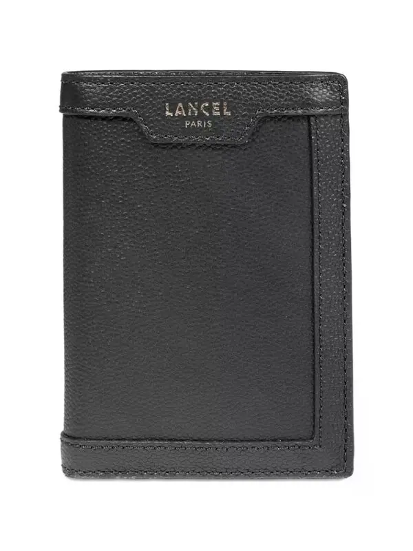 LANCEL Charlie Leather Wallet - Black