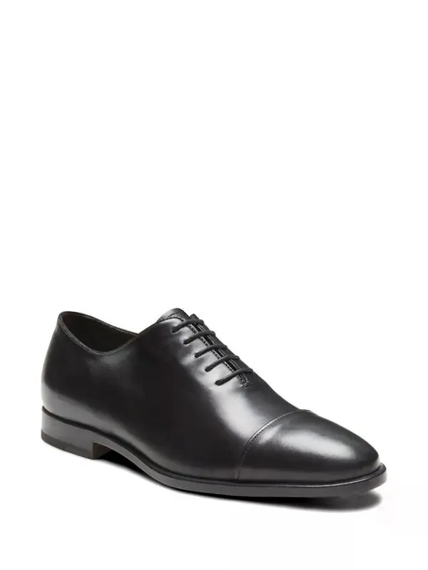 Fratelli Rossetti Leather Oxford Shoes - Black