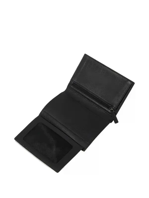 LANCEL Driver 9cc Zip-detail Leather Wallet - Black