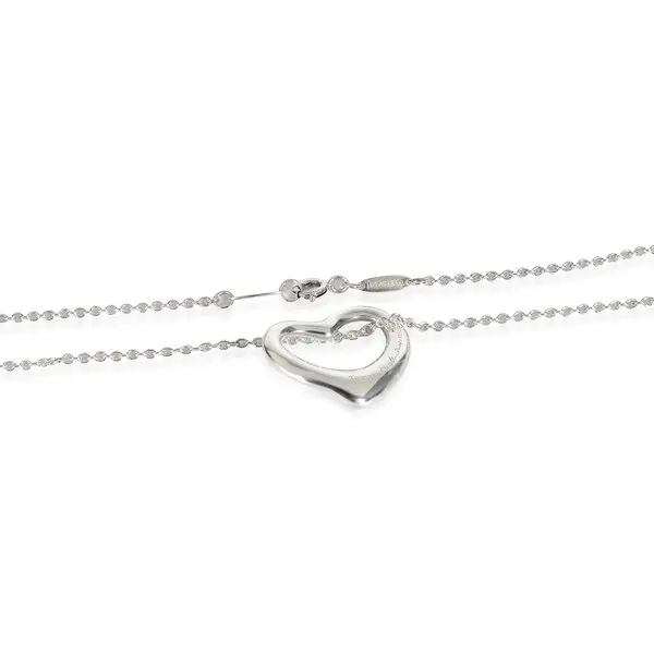 Tiffany & Co. Sterling Silver Elsa Peretti Open Heart Pendant