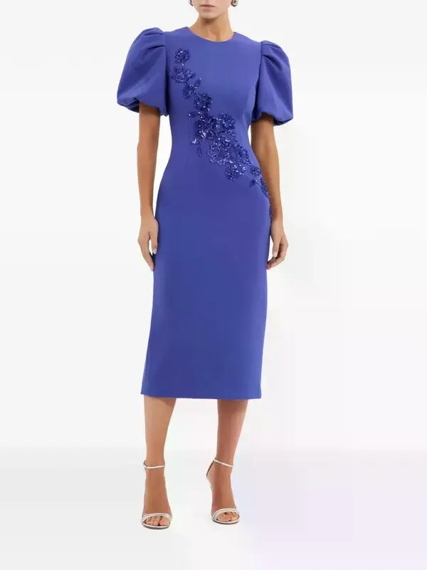 Rebecca Vallance Evolet Embellished Midi Dress