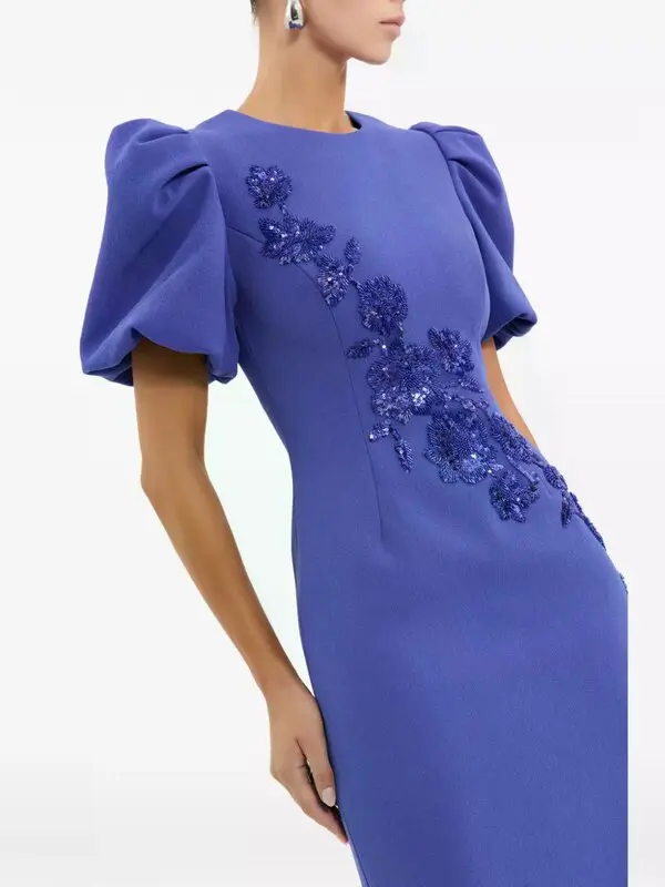 Rebecca Vallance Evolet Embellished Midi Dress