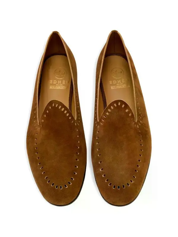 EDHEN MILANO Hamptons Leather Loafers