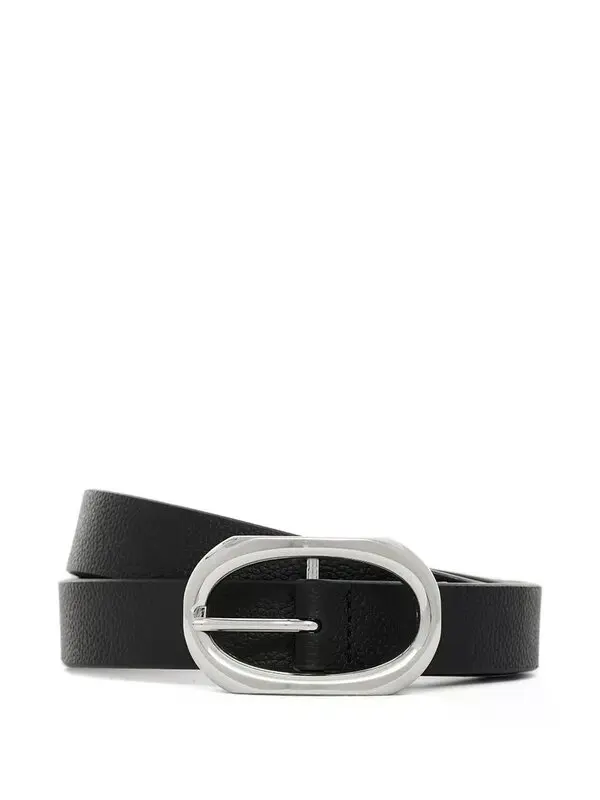 ANINE BING Small Signature Link Belt - Black