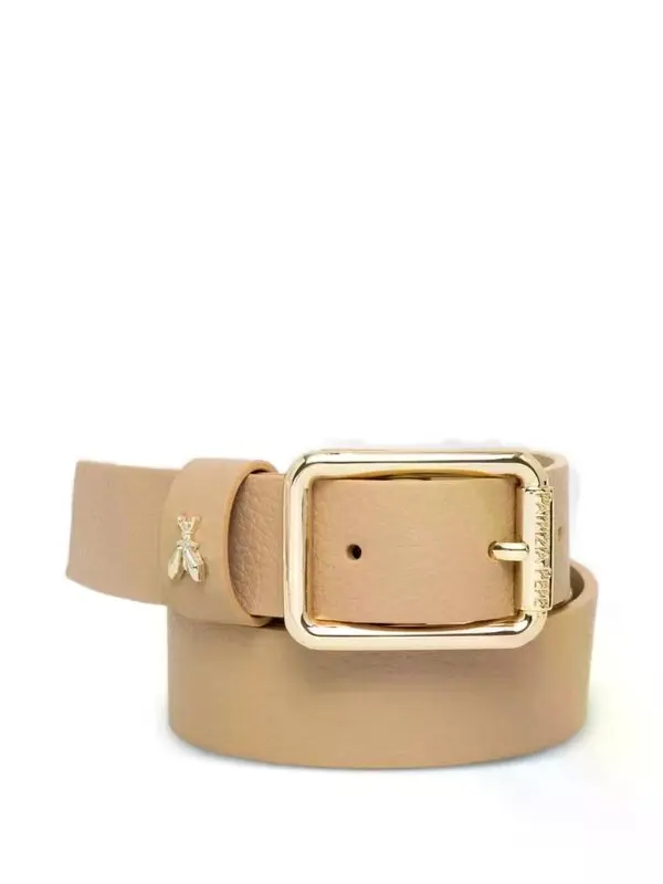 Patrizia Pepe Logo Belt - Neutrals
