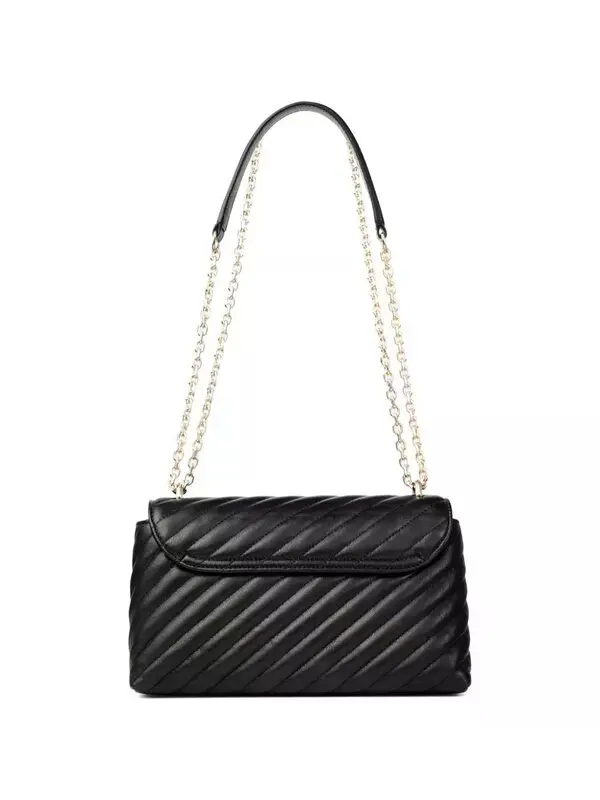 JIMMY CHOO Quilted Leather Crossbody Bag - Black