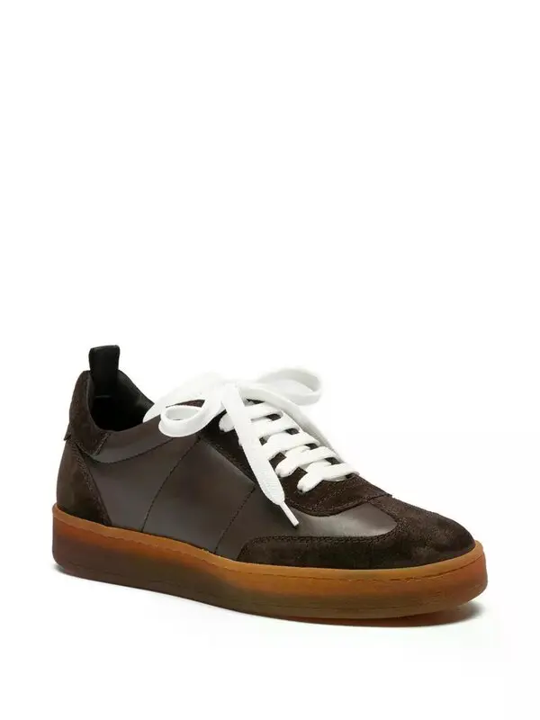 Officine Creative Rekomnined Leather Sneakers - Brown