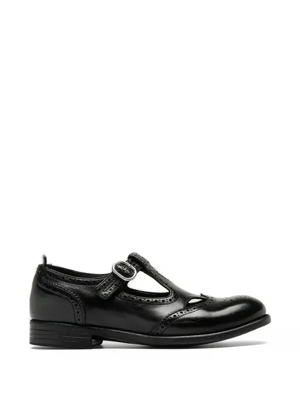 Officine Creative Calixte Perforated Leather Loafers