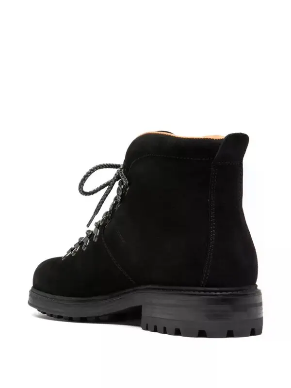 Officine Creative Lace-up Leather Boots - Black