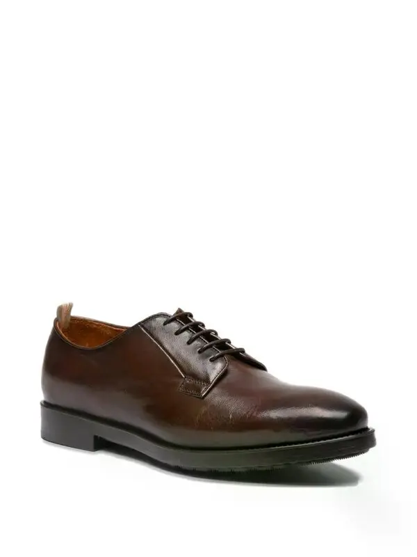 Officine Creative Leather Derby Shoes - Brown