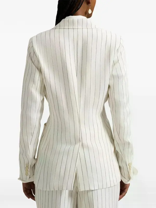Polo Ralph Lauren Striped Afton Blazer - Neutrals