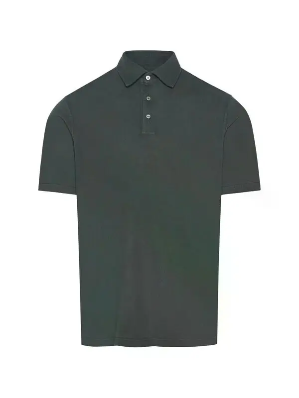 Fedeli North Buttoned Polo Shirt - Grey