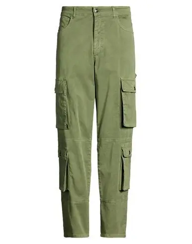 BARROW Pants Size Cotton, Elastane - Green