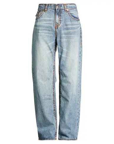 True Religion Jeans Size Cotton, Rayon - Blue