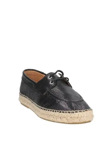 KARIDA Textured Leather Espadrilles