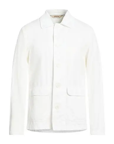Aspesi Jacket Ivory Size Cotton, Linen - White