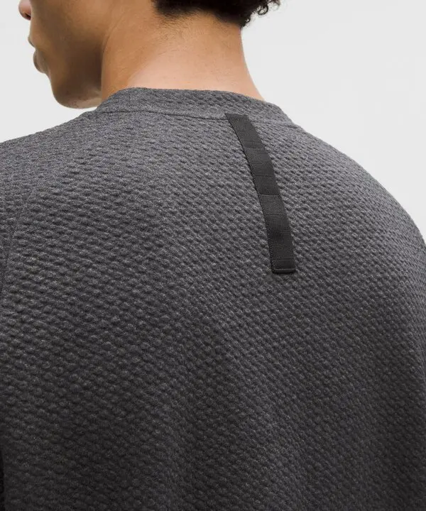 Lululemon Ease The Day Crew - Heathered Black/black