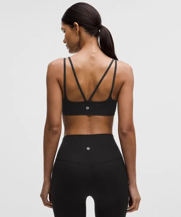 Lululemon Like A Cloud Double-strap Bra - Black