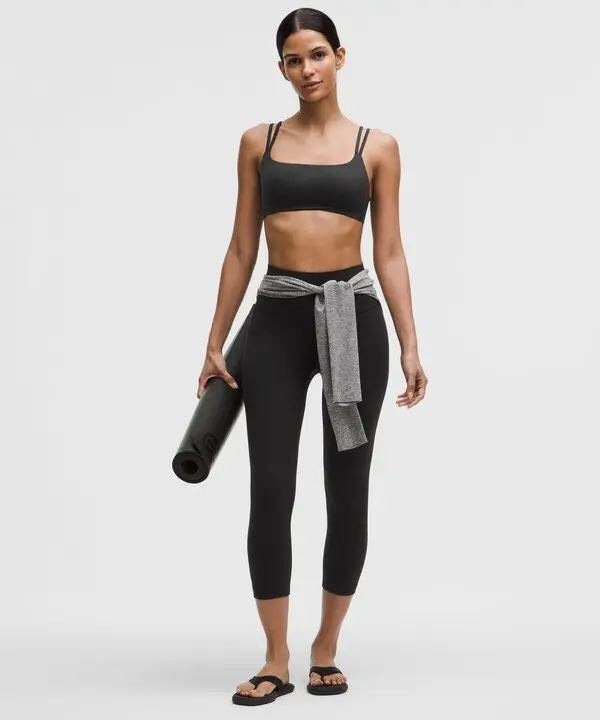 Lululemon Like A Cloud Double-strap Bra - Black