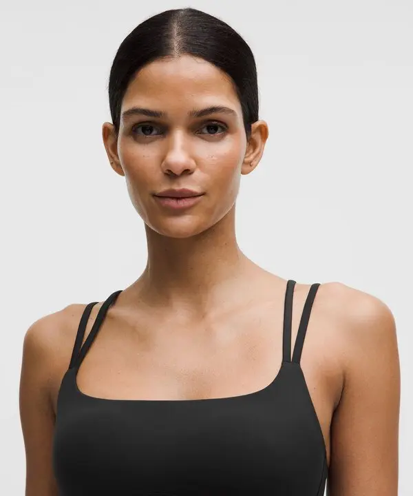 Lululemon Like A Cloud Double-strap Bra - Black