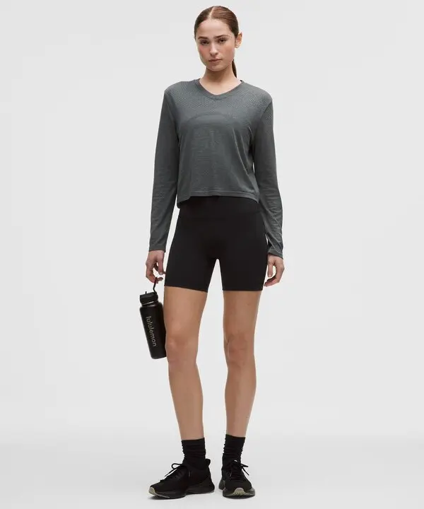 Lululemon Wunder Train No Line High-rise 6" Short - Black