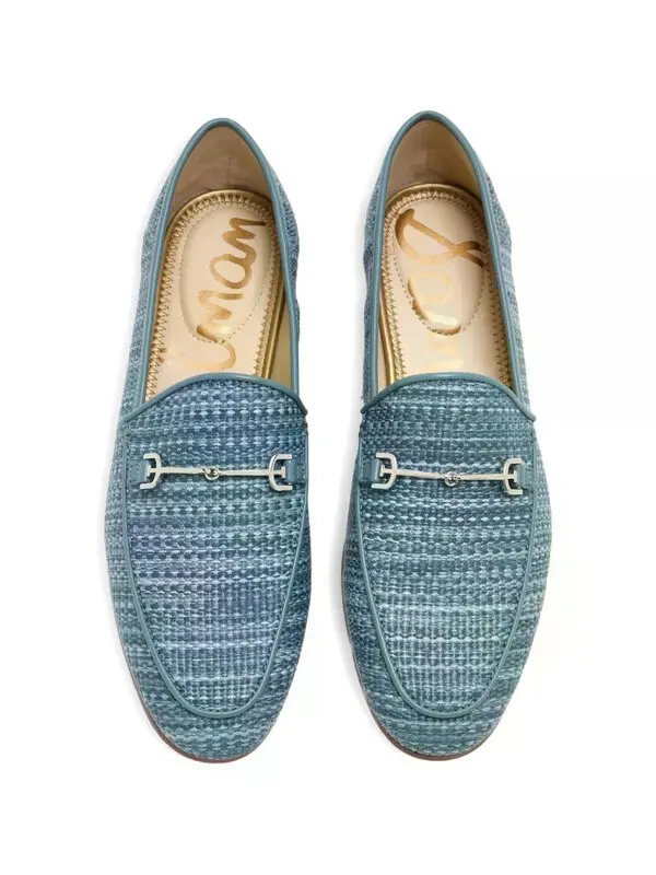 Sam Edelman Loraine Metal Trim Loafers - Blue