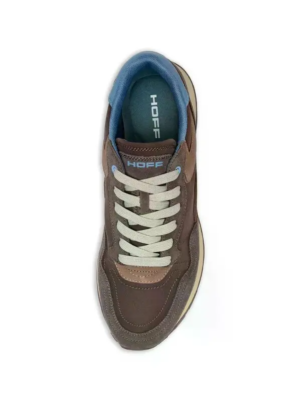 HOFF Panelled Lace-up Sneakers - Brown