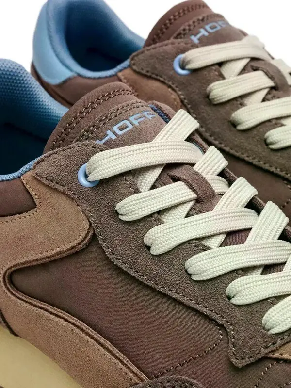 HOFF Panelled Lace-up Sneakers - Brown