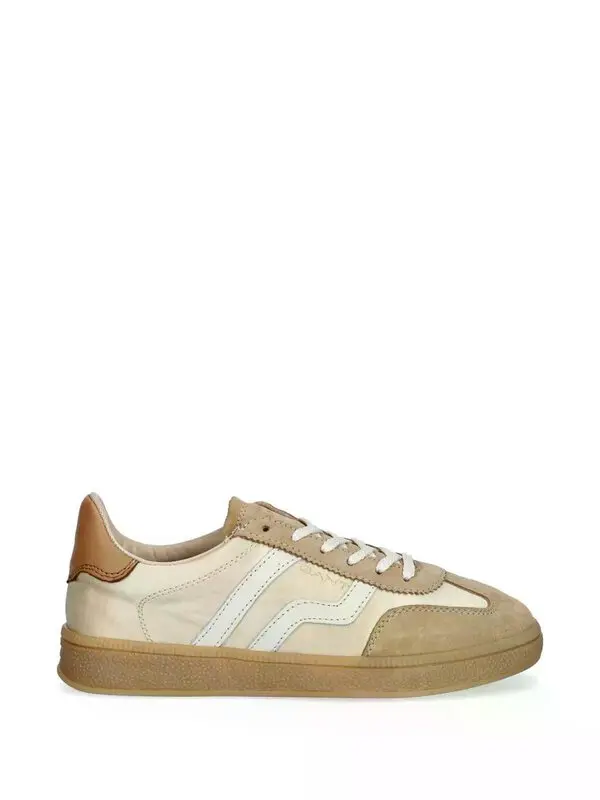Gant Suede Panel Sneakers - Neutrals