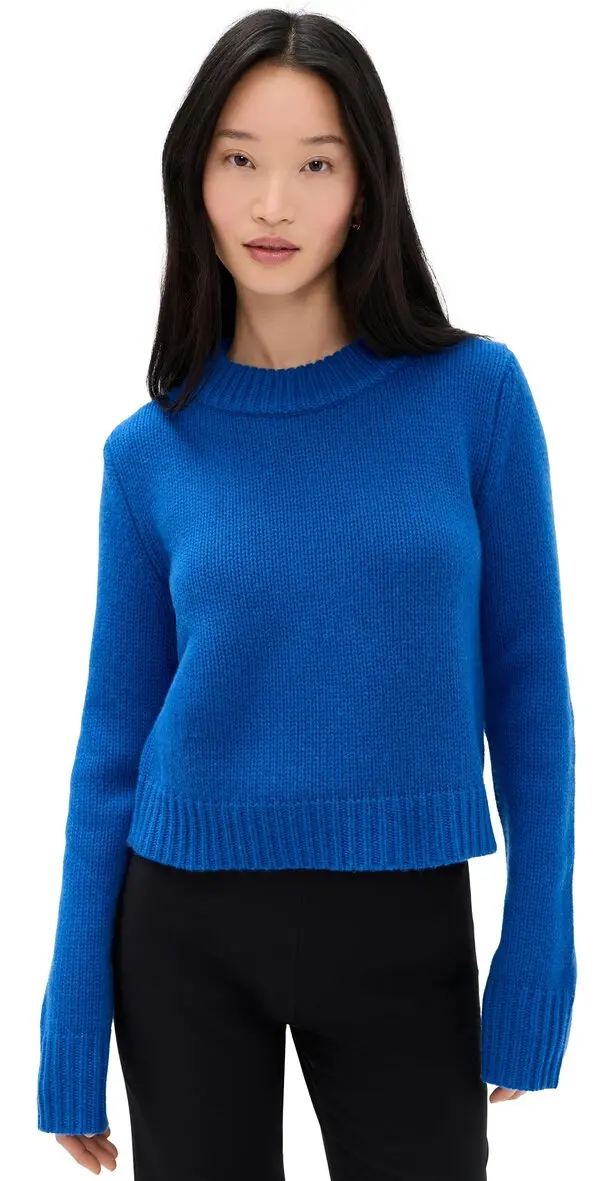 LA LIGNE Solid Mini Marin Sweater - Cobalt