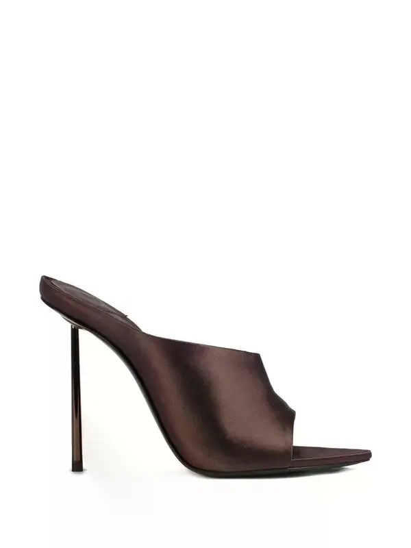 LE SILLA 120mm Futura Mules - Brown