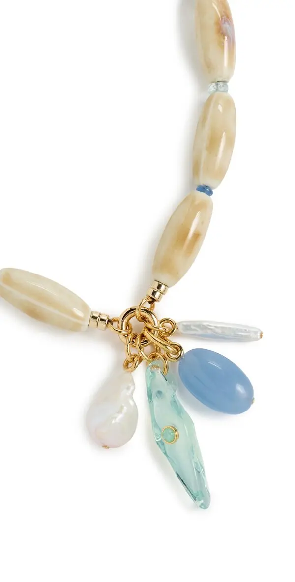 LIZZIE FORTUNATO Marilla Seashell Necklace - Multi