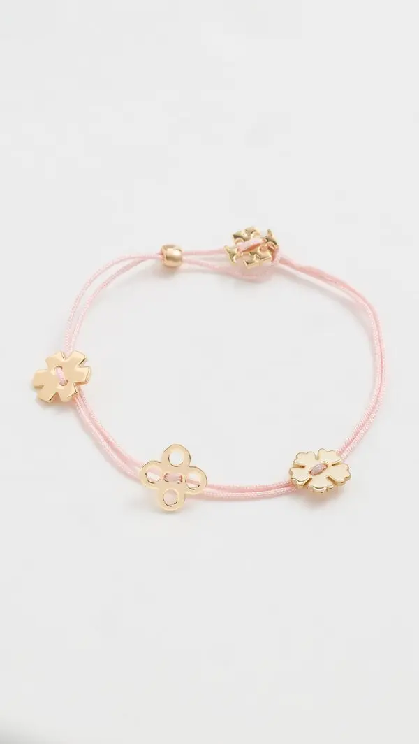 Tory Burch Clover Cord Bracelet