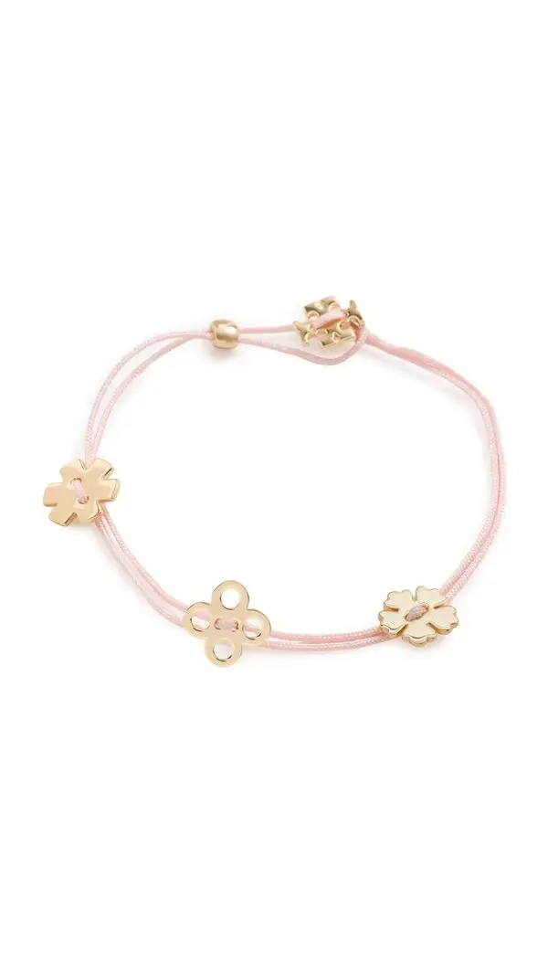 Tory Burch Clover Cord Bracelet