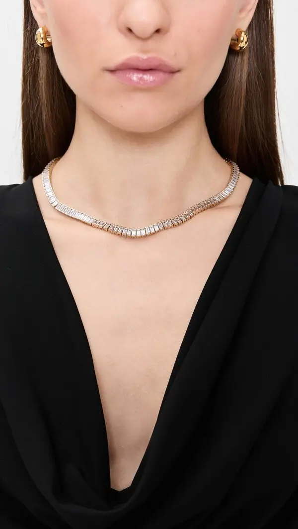HART Baguette Tennis Necklace