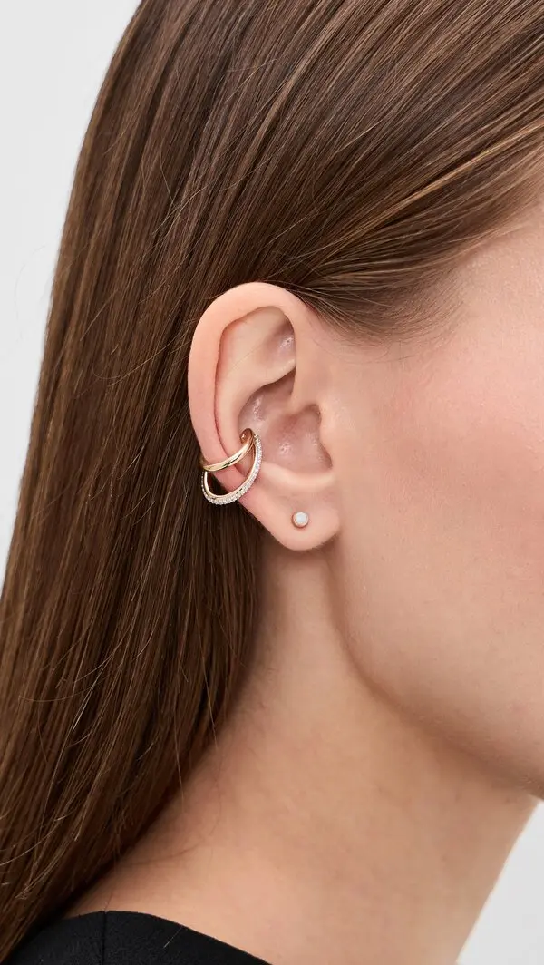 OTIUMBERG Pave Double Ear Cuff