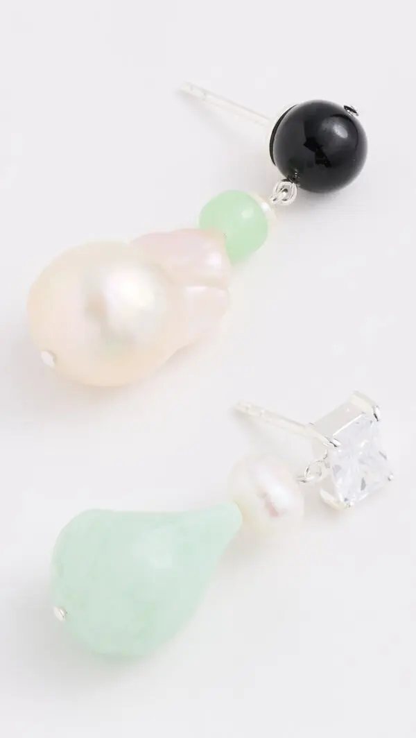 Completedworks Baroque Glass Bead Earrings