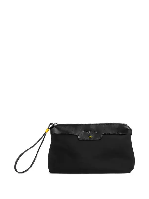 DOUCAL'S Logo Wristlet - Black