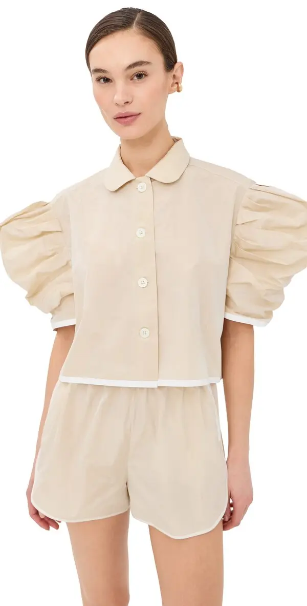 NACKIYE Lolita Pajama Mini Shirt - Sand