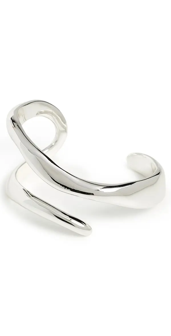 Madewell Organic Illusion Cuff - Warm Silver
