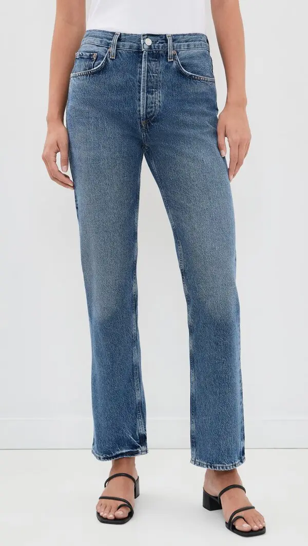 AGOLDE Lana Straight Leg Jeans